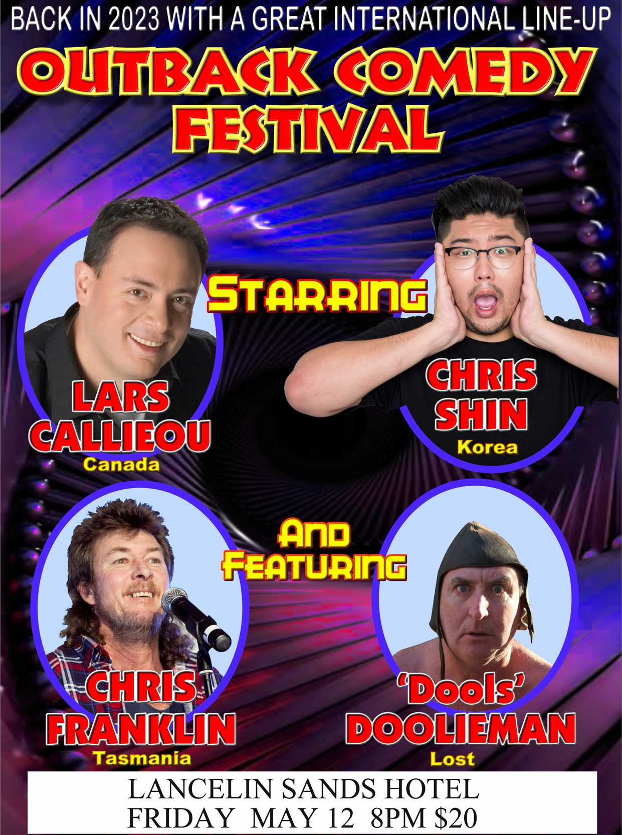 Outback Comedy Festival – Lancelin Sands Hotel